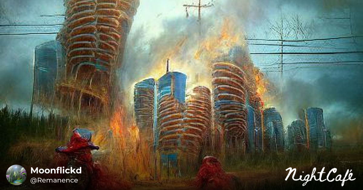 Once Upon a City - Post-Apocalyptic Toronto Ablaze, a Dystop...