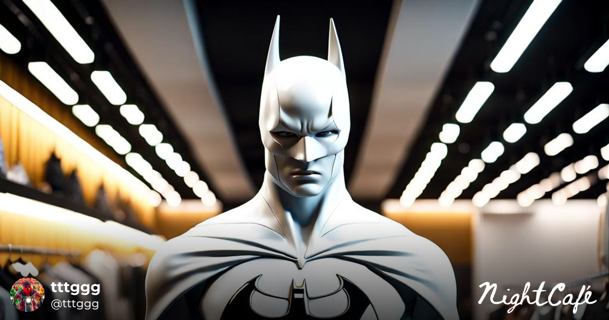 BatMannequin (first attempt) - Batman Mannequin in Departmen...