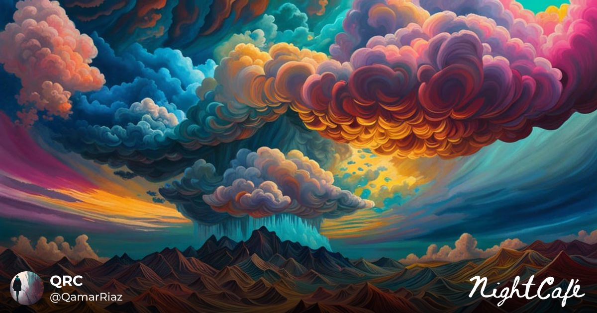 "Raging Clouds By Qamar Riaz" - "Raging Clouds By Qamar Riaz...