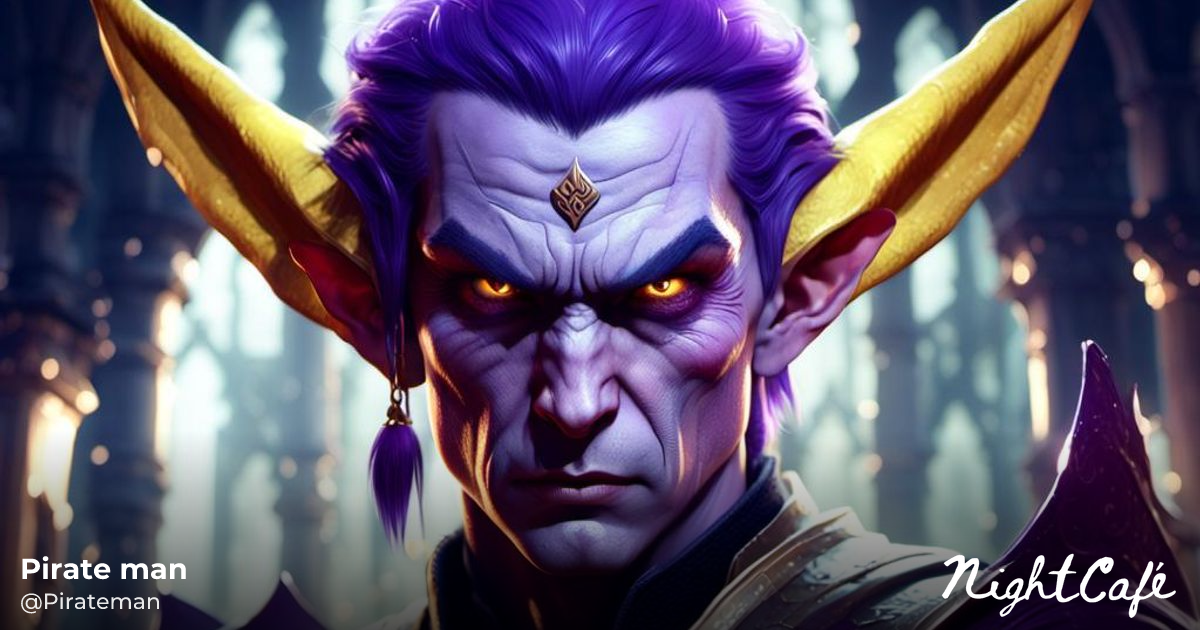 An elf angry - Angry Elf in Dark Fantasy Style