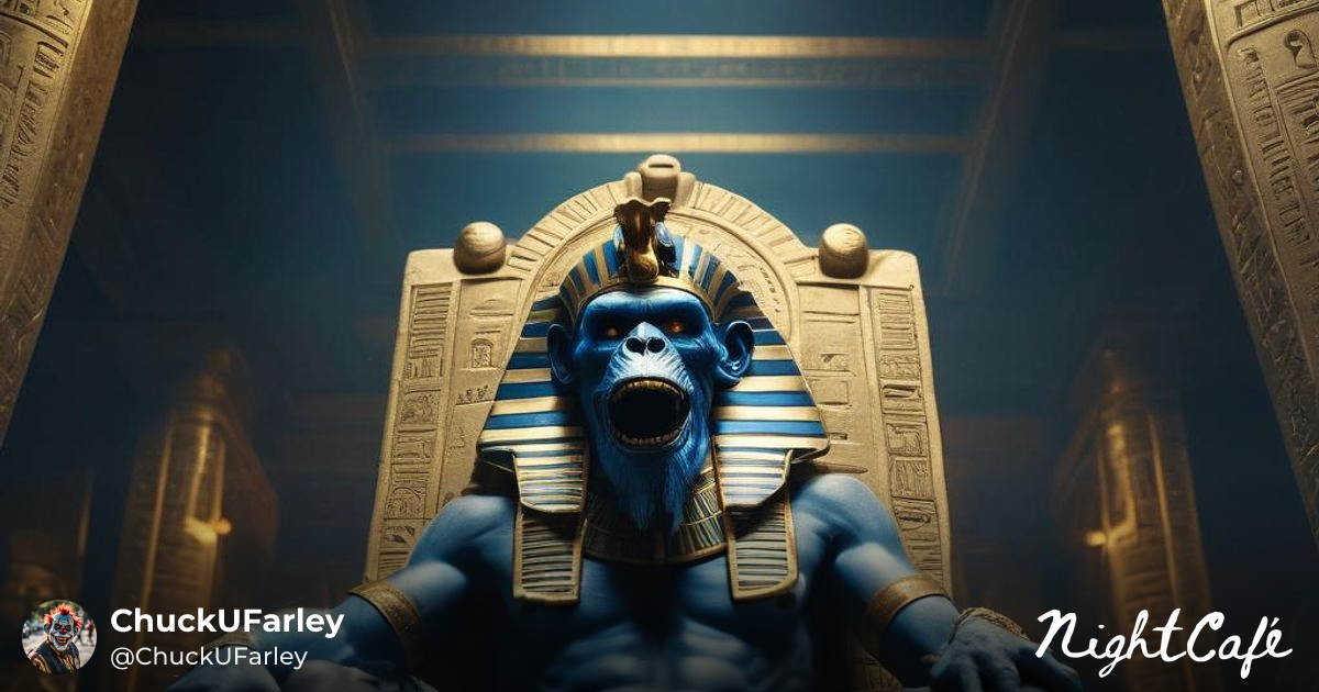 Zombie Monkey Monster Clown Egyptian Pharaoh