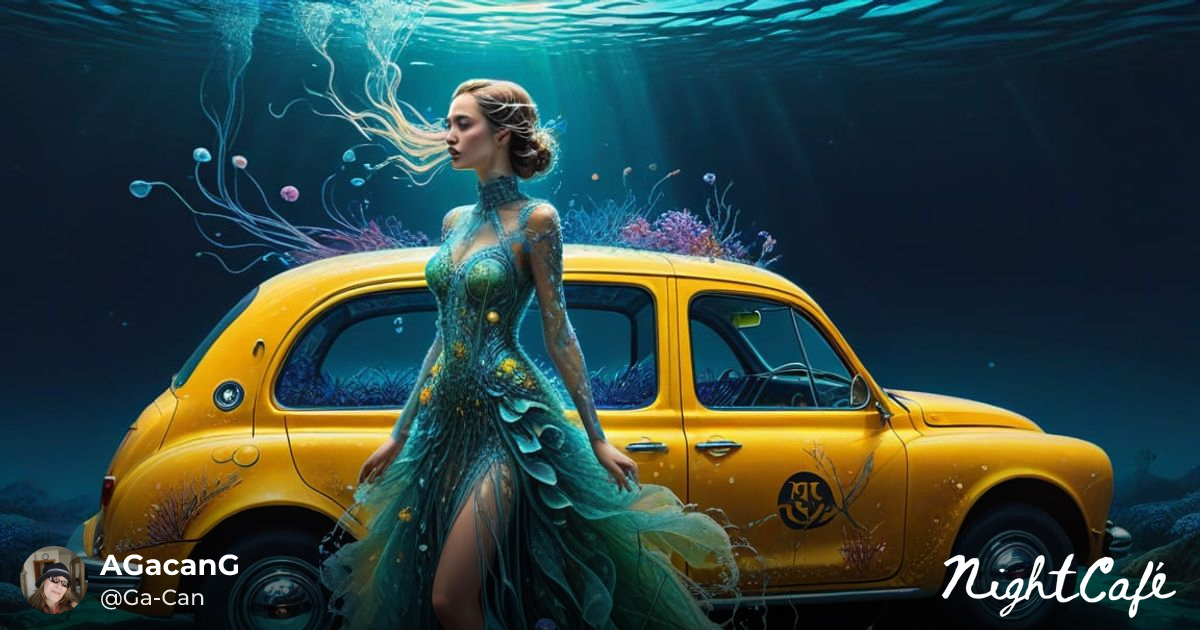 Inspired by Salvador Dali; Submarine Taxi