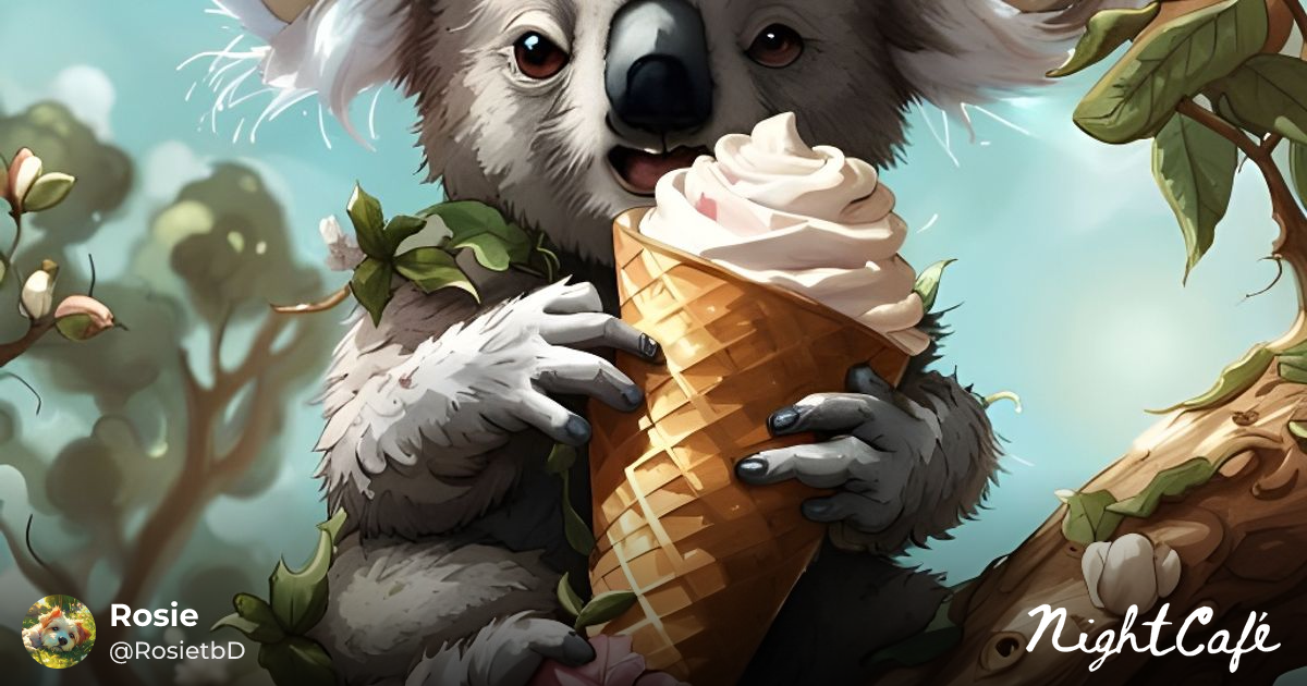 Koalas like Ice Cream