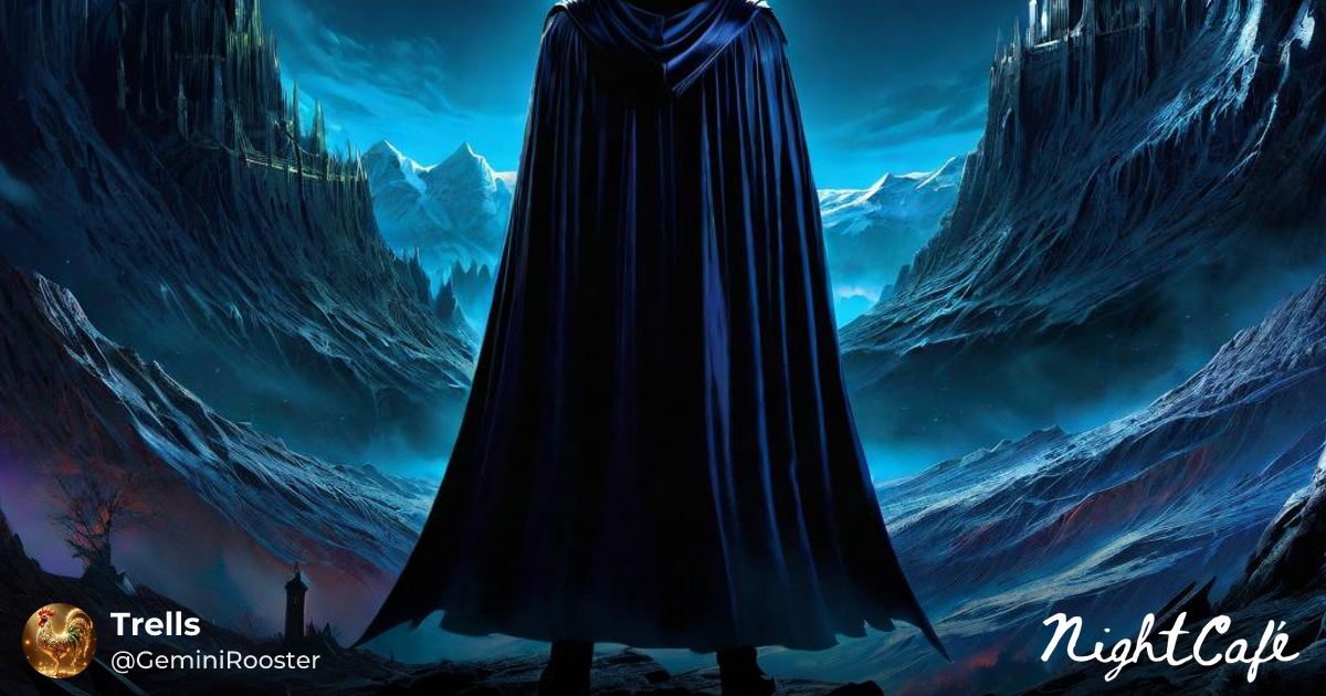 "Moonlit Cloak" - Moonlit Cloak in Hyper-Realistic Lithograp...