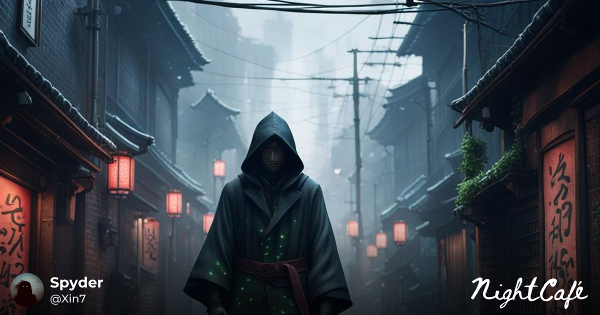 Assassin - Jack the Ripper in Modern Japan: Matte Painting