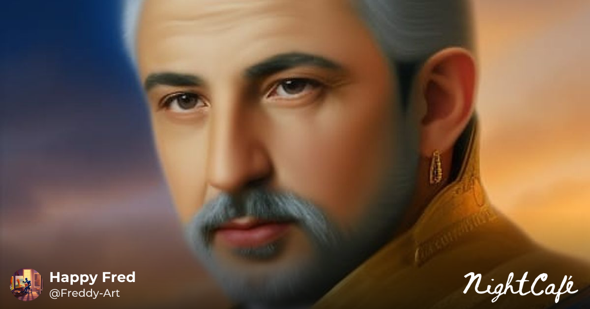 The Senator - Greek Senator Portrait in Matte Painting Styl...