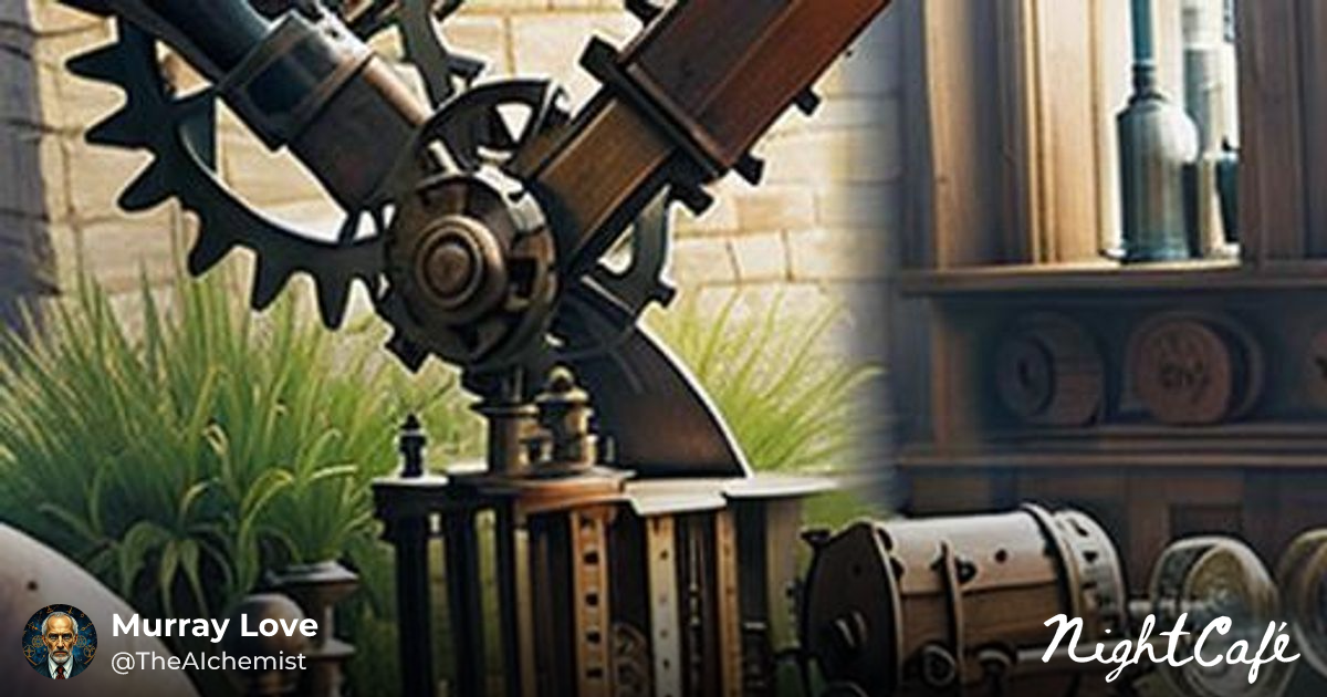 Complex Mechanical Contraption in Rube Goldberg St... - AI Art