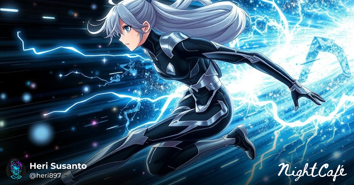 Clara's body fractures into afterimages as she transcends superspeed