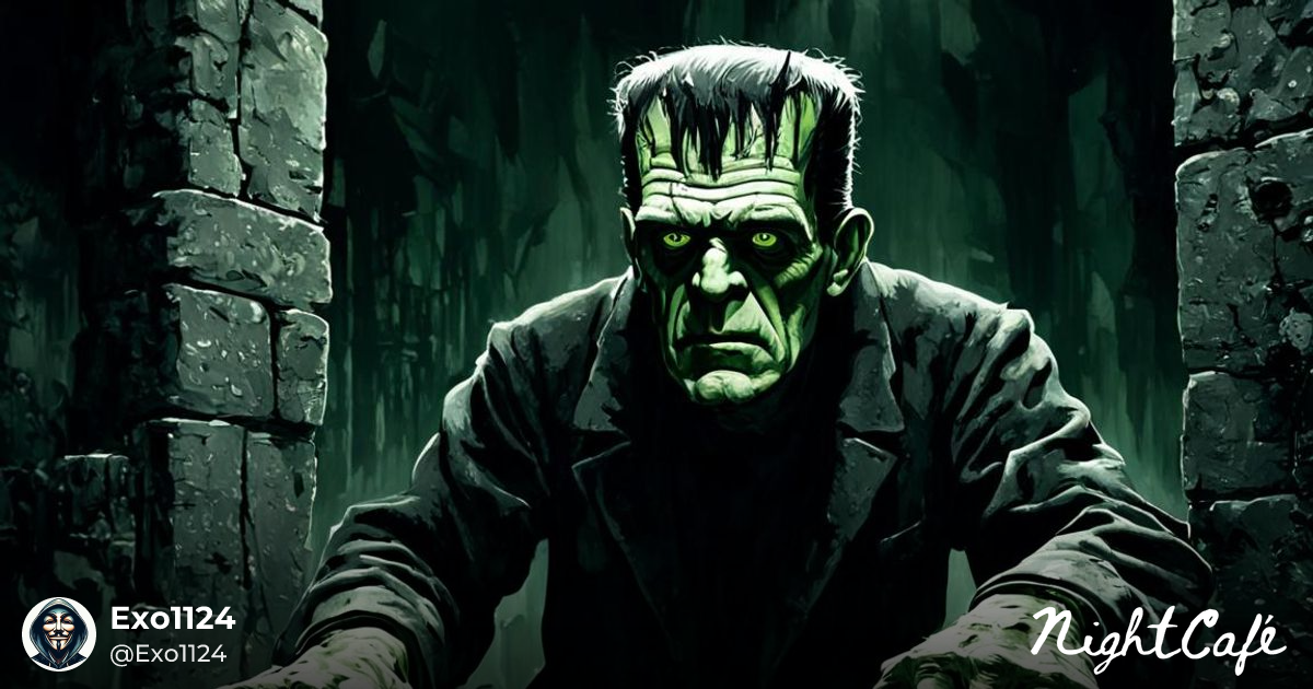 Monster series - Frankenstein's Monster: Tragic Gothic Horro...