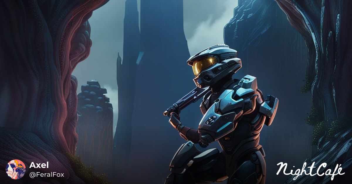 Peaceful Scene - Halo Avatar Profile Picture in Unreal Engin...