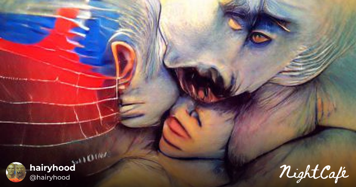 Beksinski-Inspired Horror Landscape in Photorealis... - AI Art