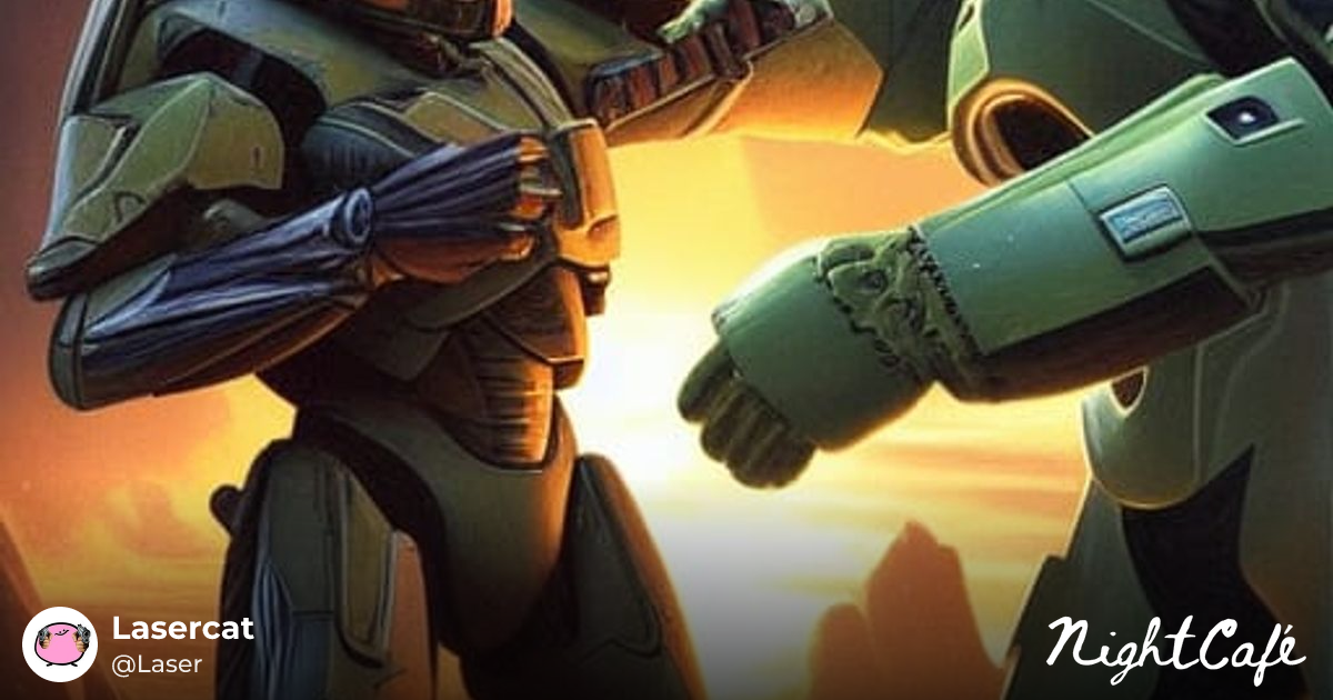 Master Chief punching a Grunt - Master Chief Punches Grunt: