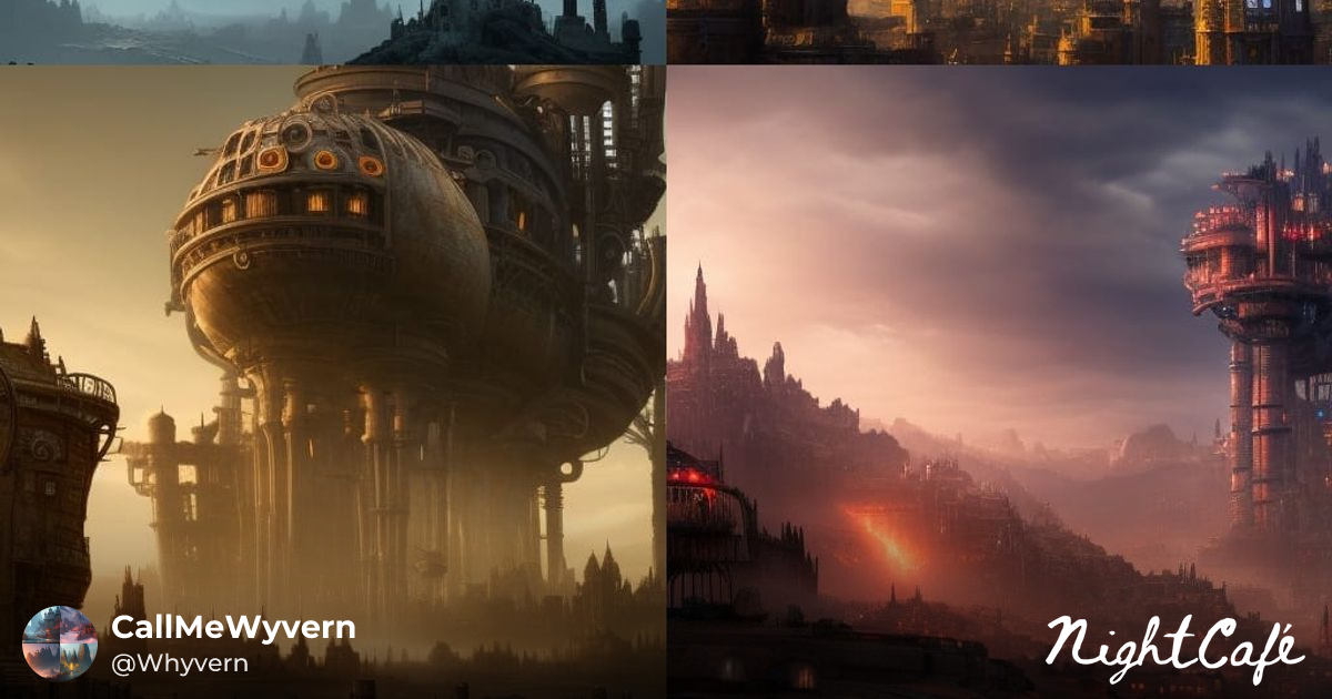 Mortal Engines Traction Cities - Fantastical Traction City C...