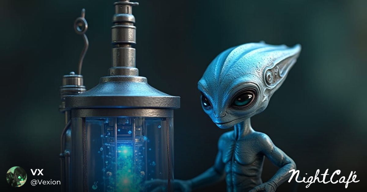 4 inch tall nuclear reactor