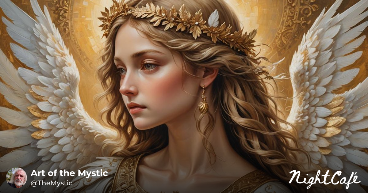 PORTRAIT OF MY FAVORITE MUSE - A ANGELIC VISION #8