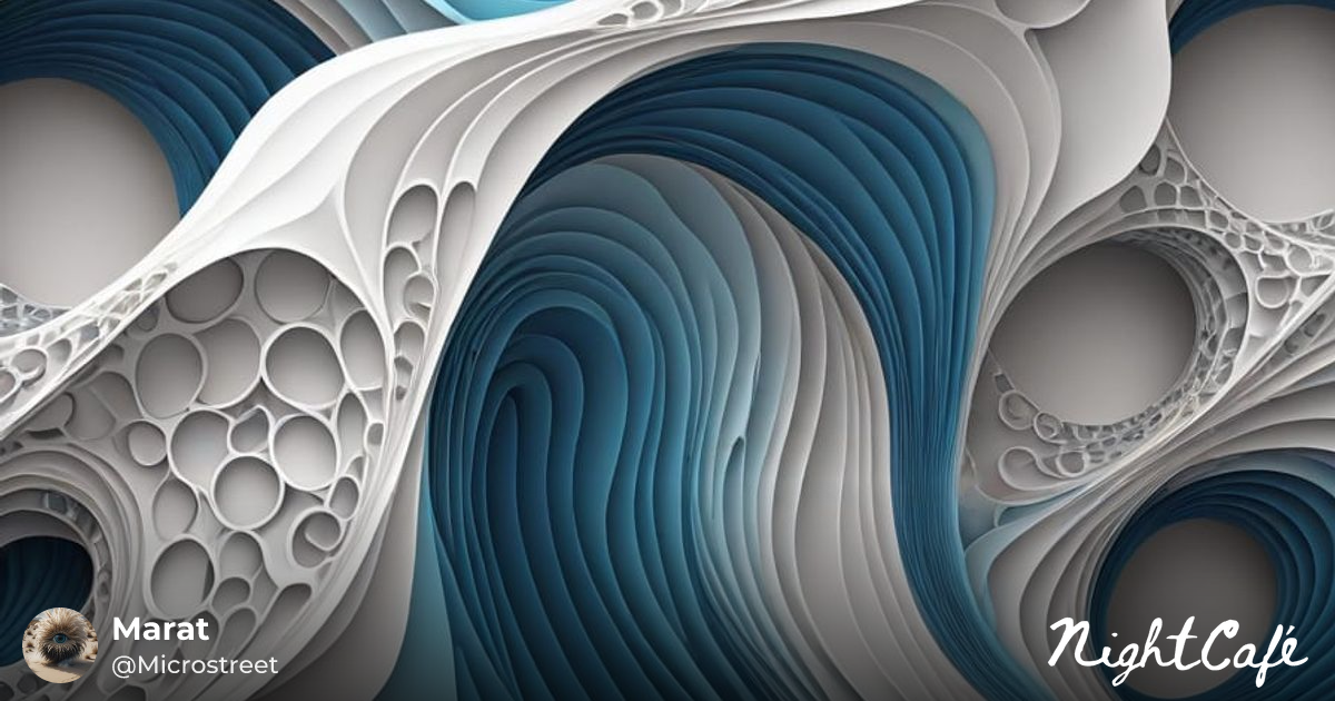 Electromagnetic Vortex in Opal Hues - AI Art