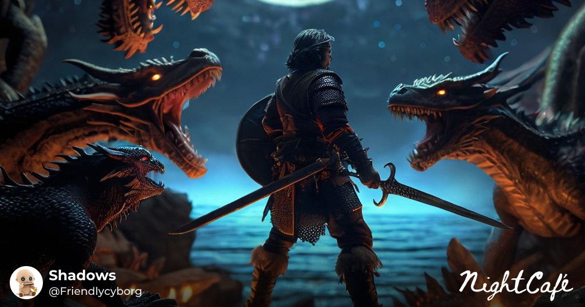 slaying dragons on a Saturday night