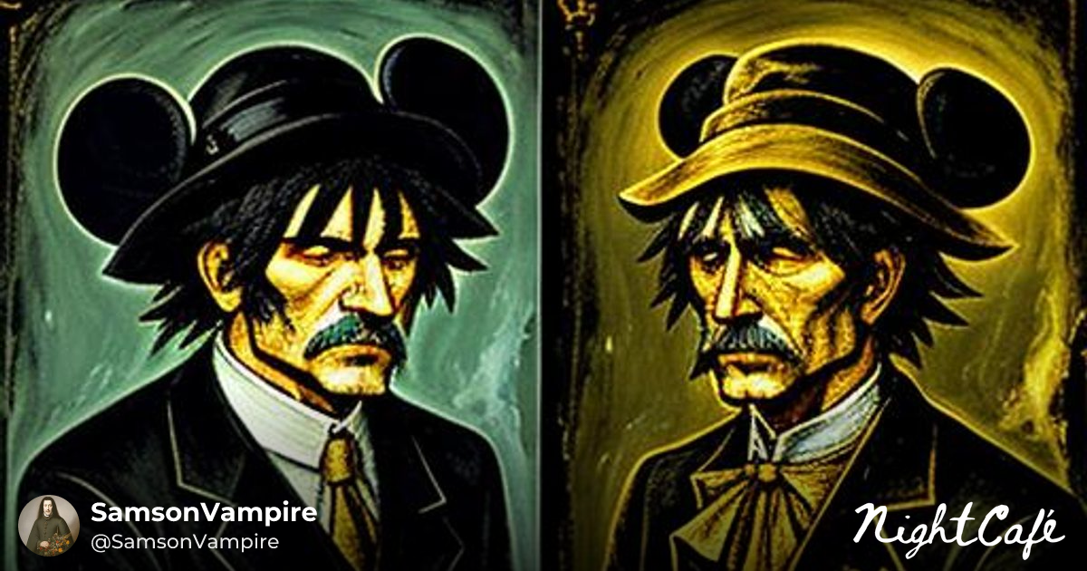 Mice Mine Golden Artifacts in Expressionist Style - AI Art