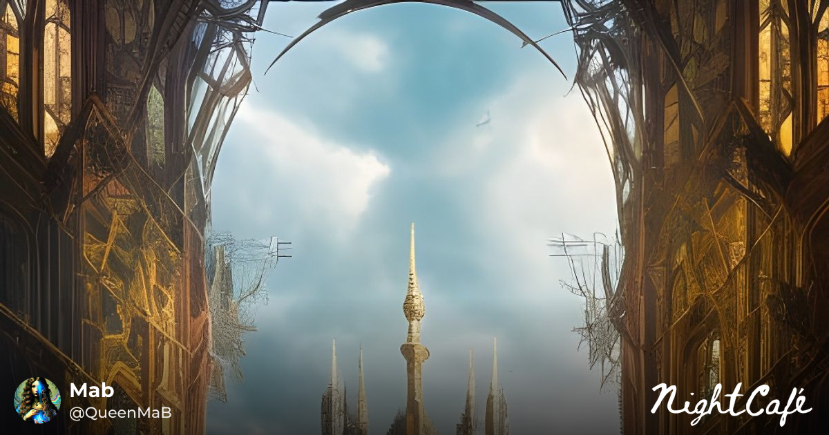 Golden gate panorama gothic Brunelleschi castle