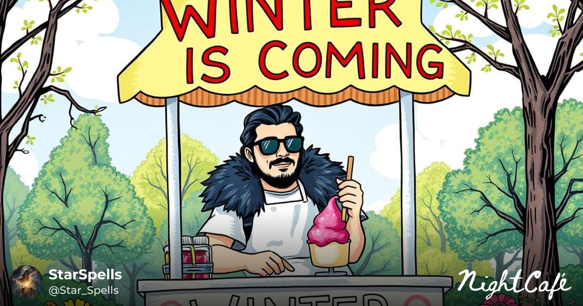 Jon Snow: snow cone maker - Jon Snow's Summer Snow Cone Stan...
