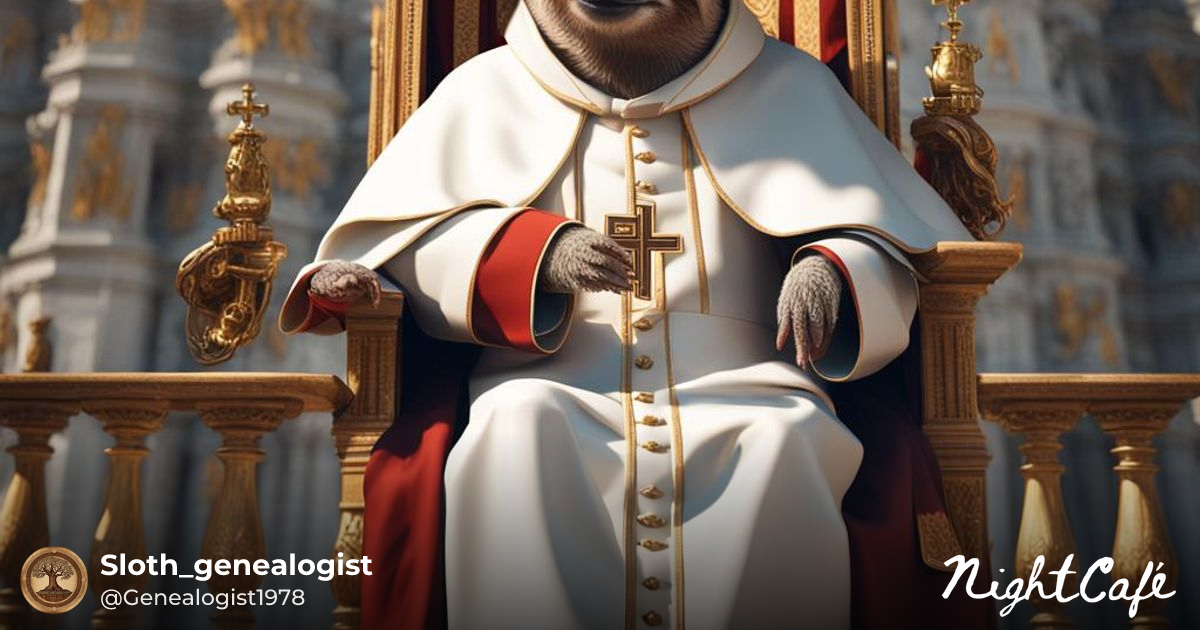 Pope Sloth Paul II