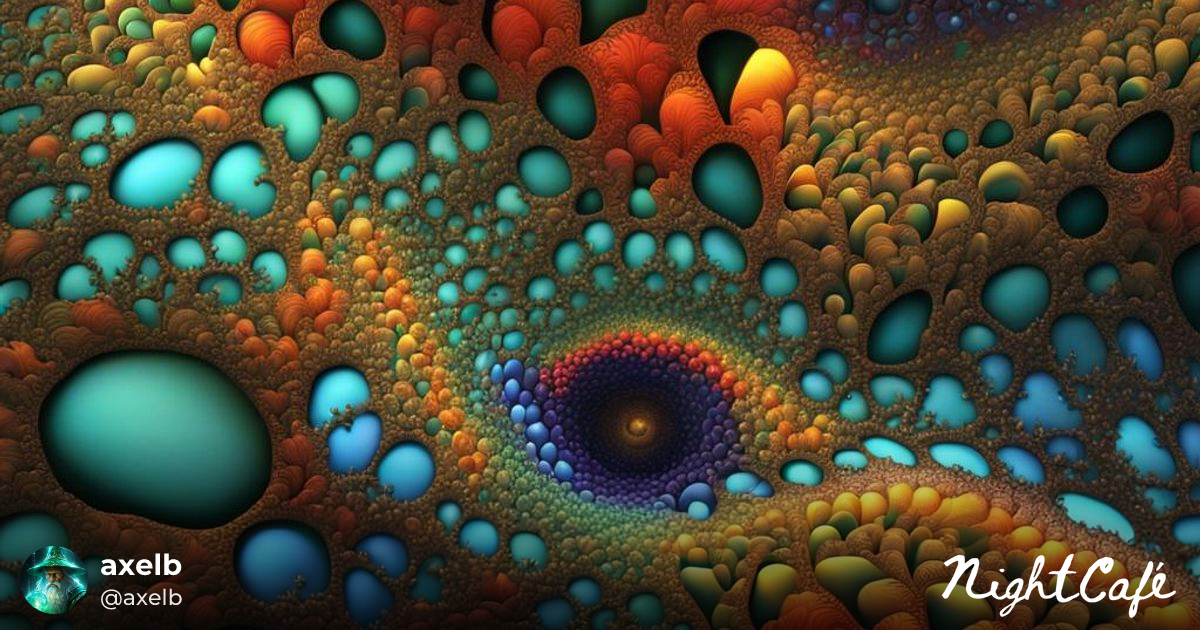 An abstract fractal image #2 - Detailed Fractal Art Resembli...