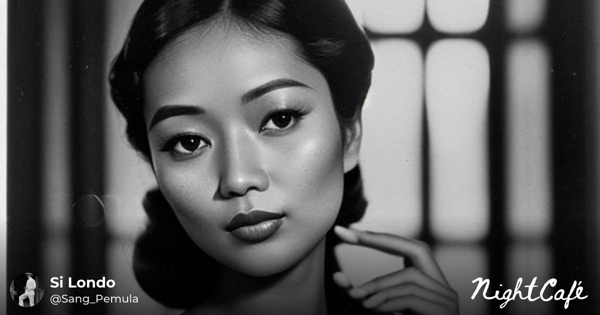1940s Indonesian matinee idol - Indonesian Beauty in 1940s B...