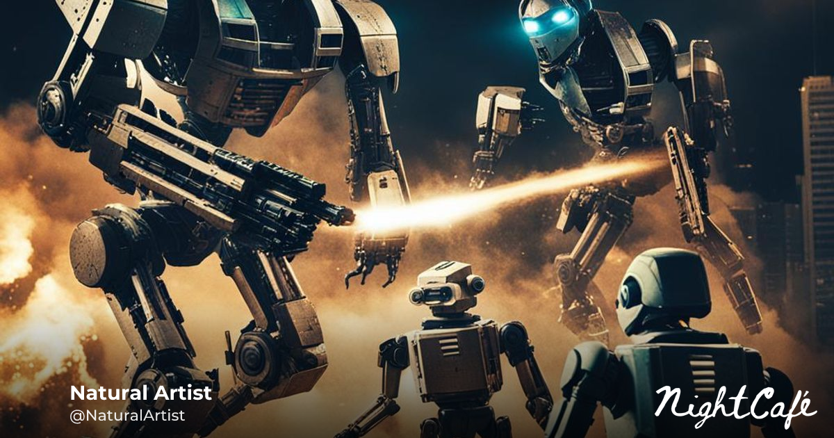 "It is one of those weaponized models human created." "We can take it ...