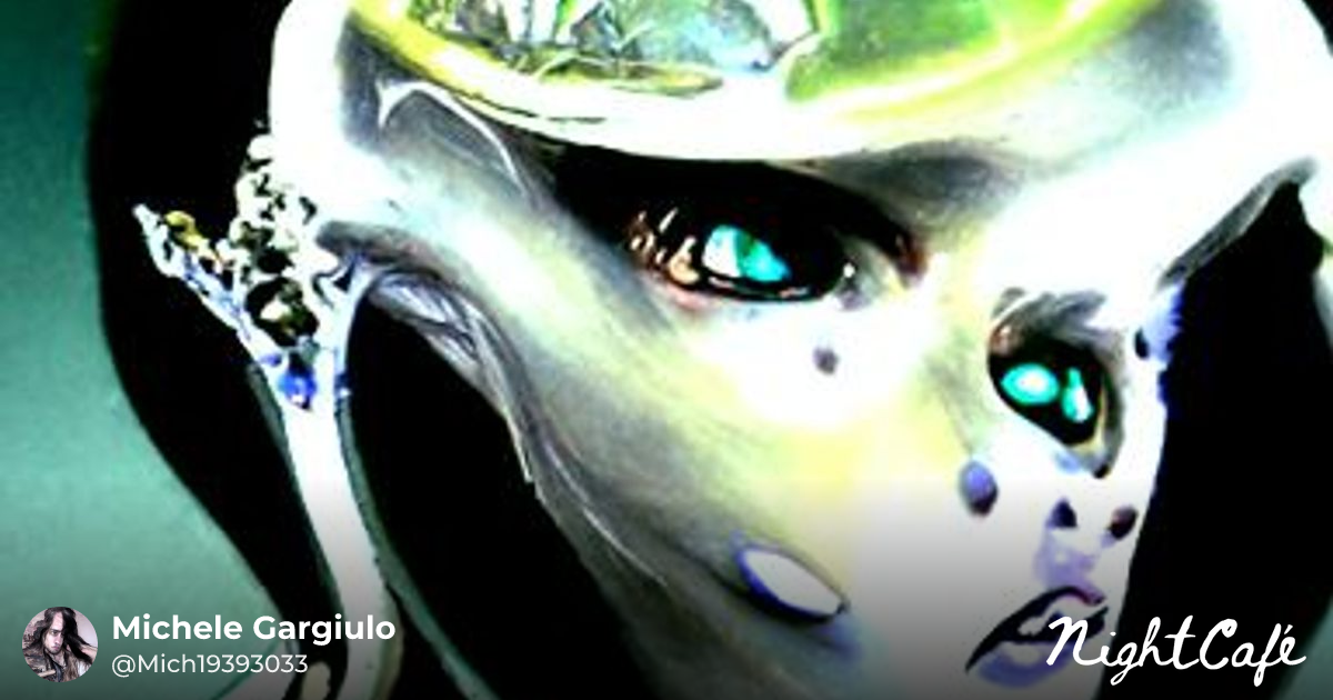 Alien princess with diamond skin - Alien princess with diamo...
