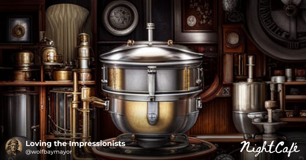 Steampunk Industrial Percolator - Steampunk Industrial Perc...