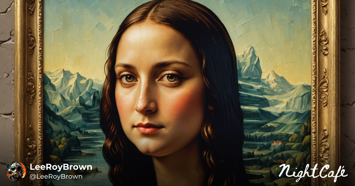 THE MONA LISA PHOTOREALISTIC VERSION