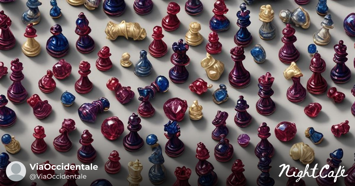 chess made of rubies and sapphires - Ruby and Sapphire Gemst...