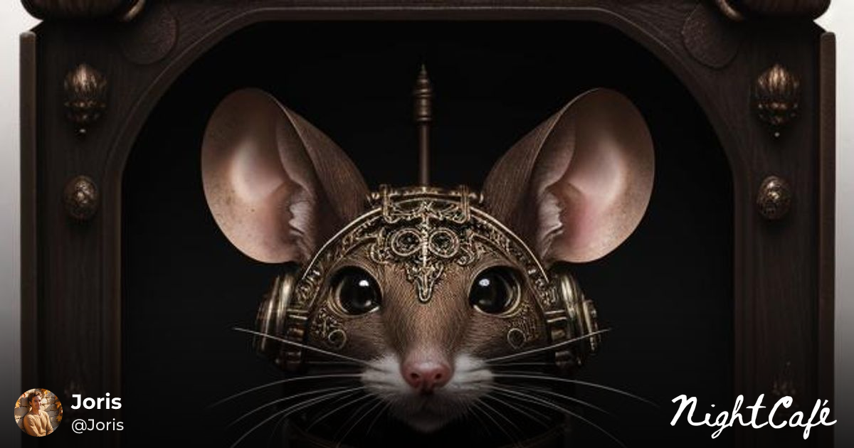 Steam Mouse - Steampunk Mice in Giger Style