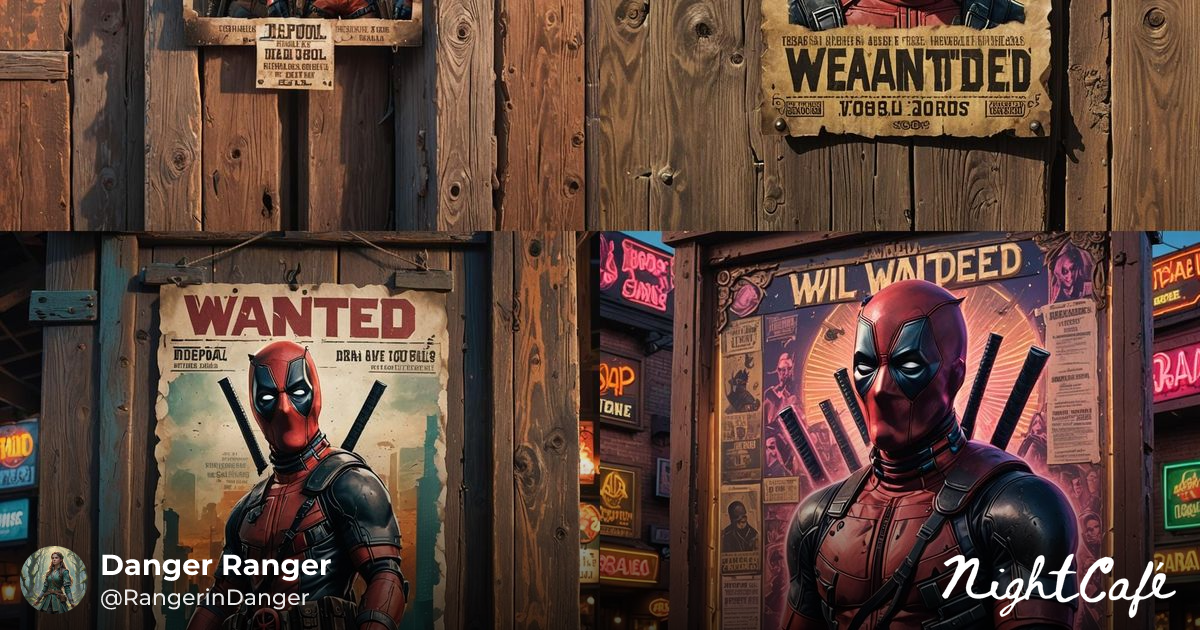 Deadpool is Wanted, nothing new - Deadpool Wanted Poster in ...