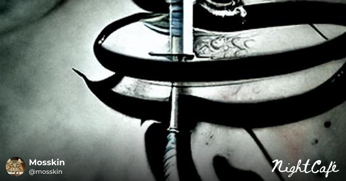 rapier tattoo - Rapier Tattoo: Epic Cinematic Digital Matte ...