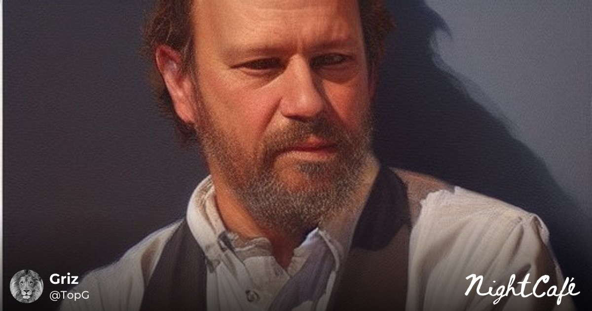 Wise Man - Portrait of Wise Man in Oil Painting Style