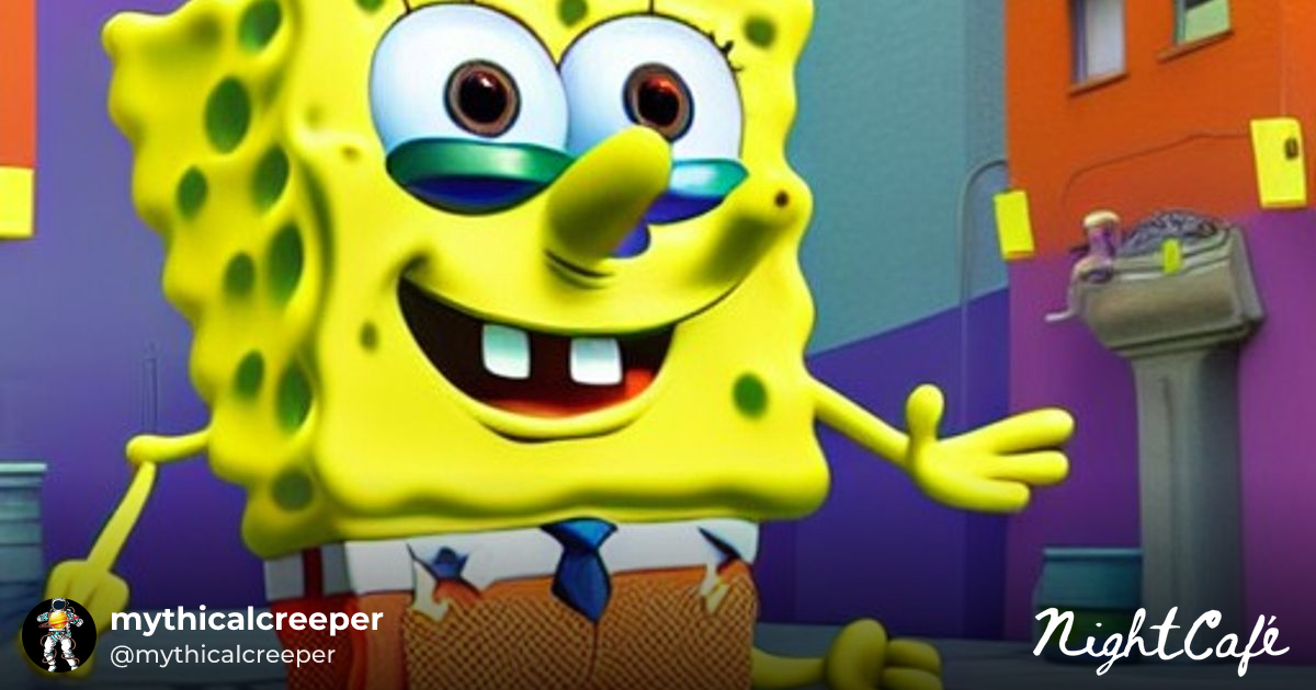 SpongeBob SquarePants - SpongeBob SquarePants in Bright 3D ...