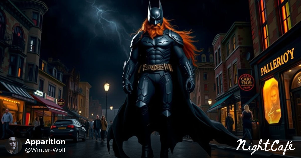 The Modern Goth-Viking Batman - The Modern Goth-Viking Batma...