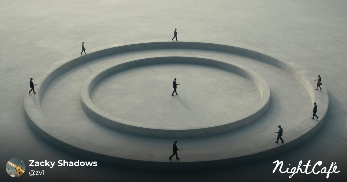 lingkaran setan - Cinematic Dystopian Concept Art of Control...