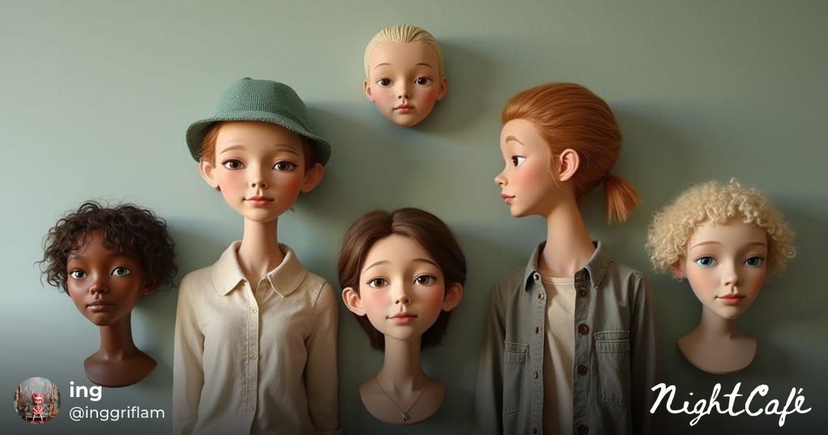 Superfluous Heads for Days You Don't Want to be Yourself