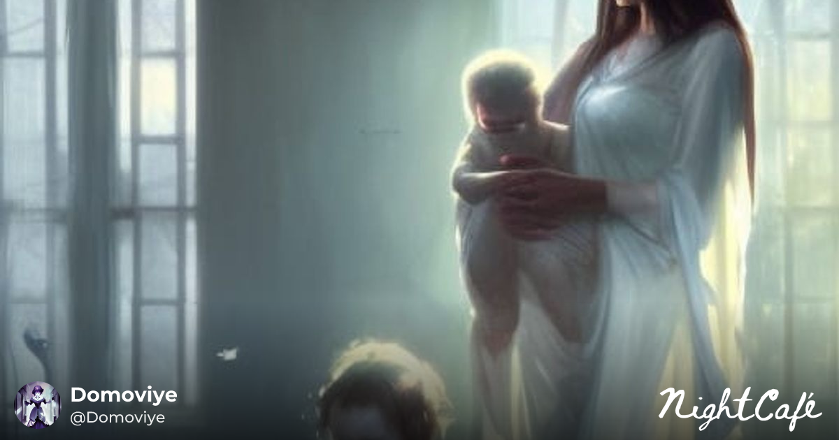 Ghost Children and Their Mother - Sinister Portrait of Ghost...