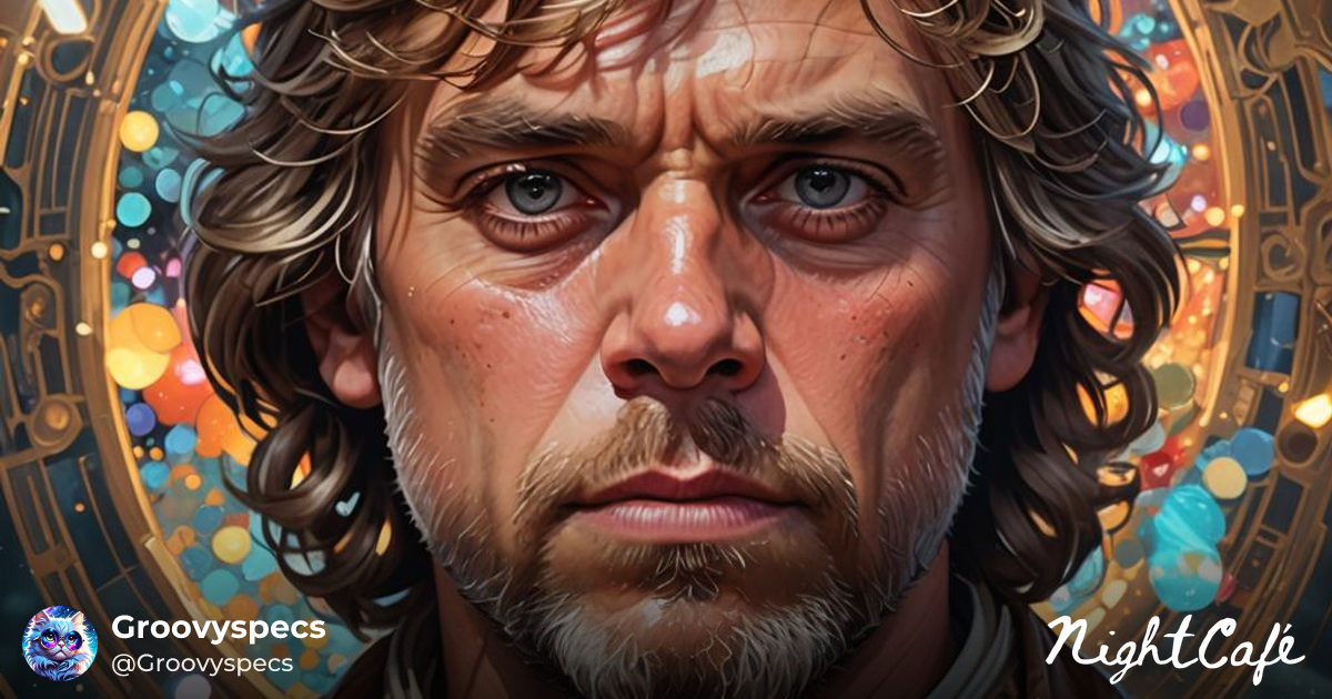 Luke Skywalker - Luke Skywalker Portrait in Surreal Art Nouv...