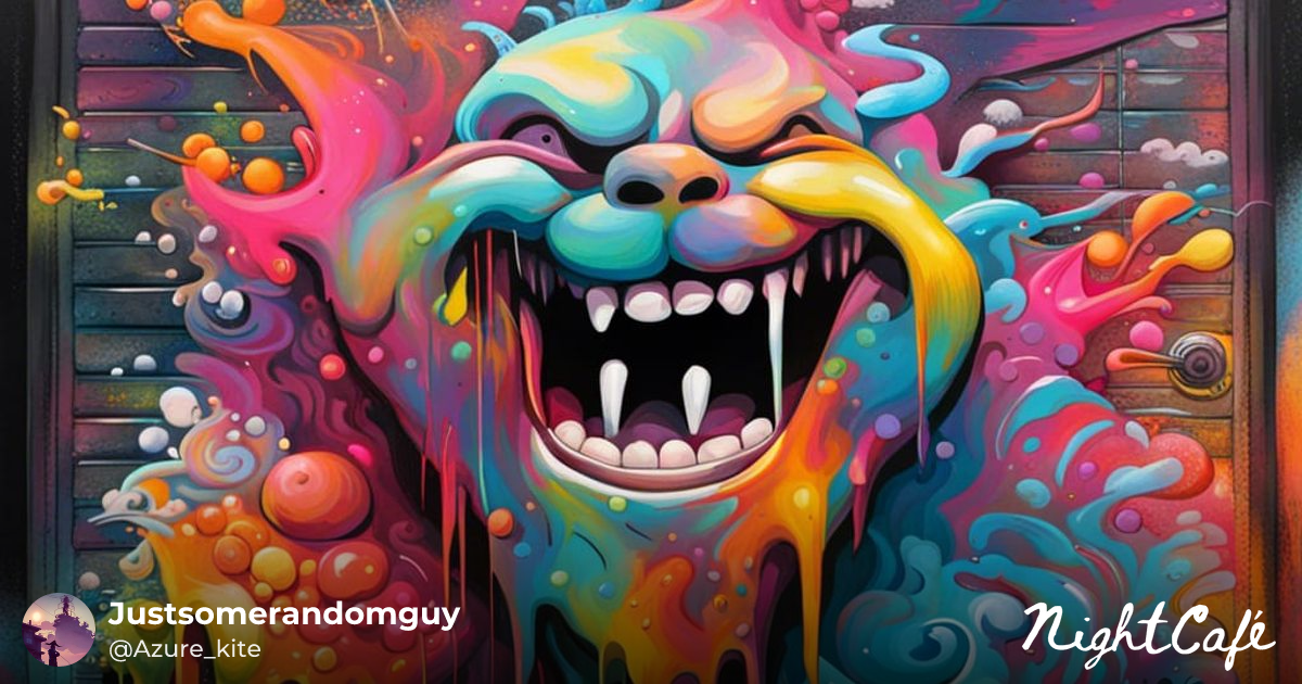 Rawr - Museum of Emotion in Graffiti Street Art Style