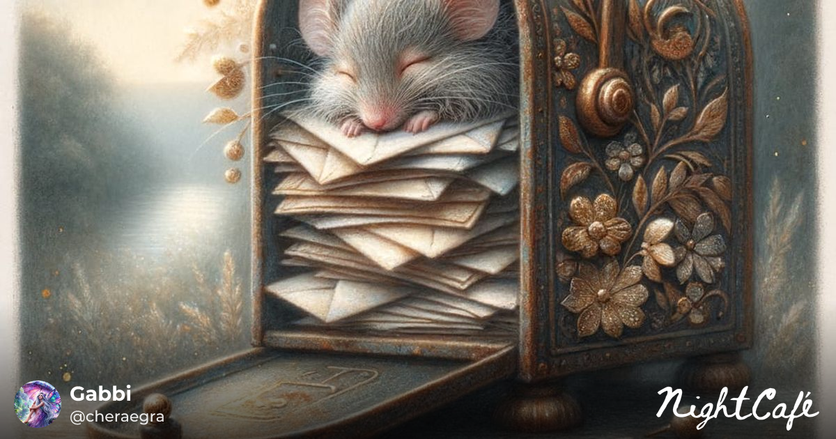 Misty airbrushed and chalk illustration of a whimsical small fuzzy ...