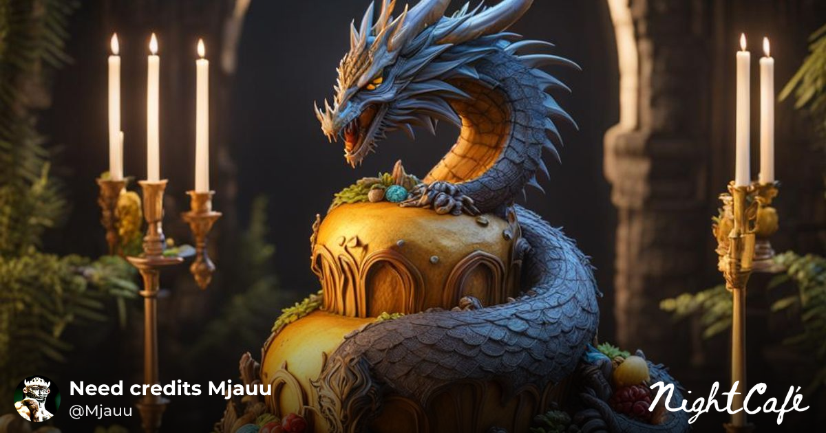 khaleesis choice - Epic Dragon Nest Cake Art Masterpiece