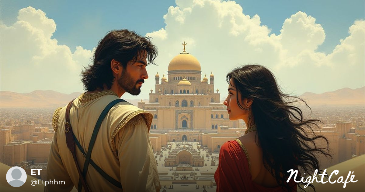 Prince Dastan of Persia and princess Tamina