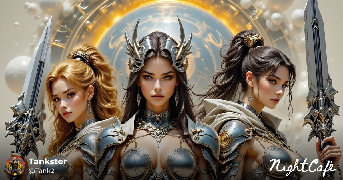 The Divine Graces Laurine, Nubera, and Cyntil