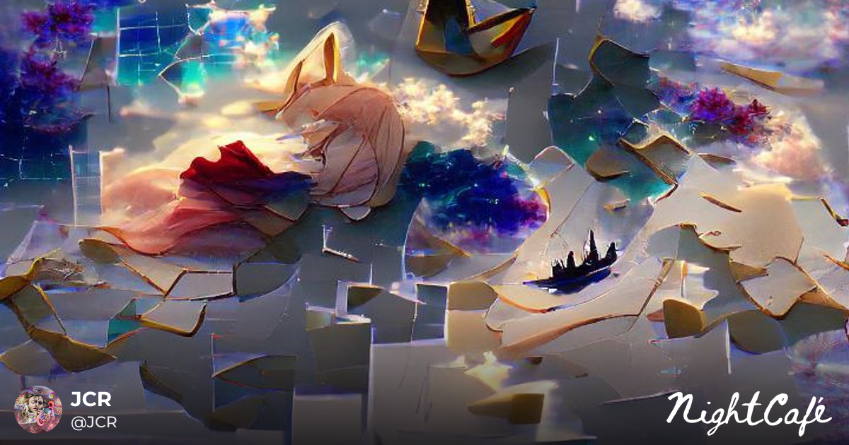 Fragments of a dream - Abstract Dream Fragments in Digital A...