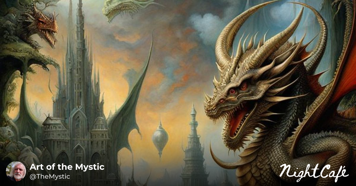 NIDHOGG VILLAGE DRAGON 3 - Dragons in Post-Apocalyptic Museu...