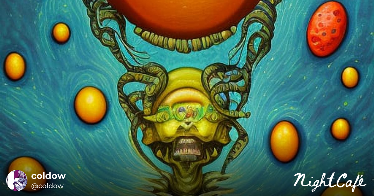 Turns out, that the aliens were lemons and eggs with dentures.